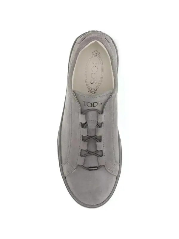 TOD'S Leather Sneakers - Grey