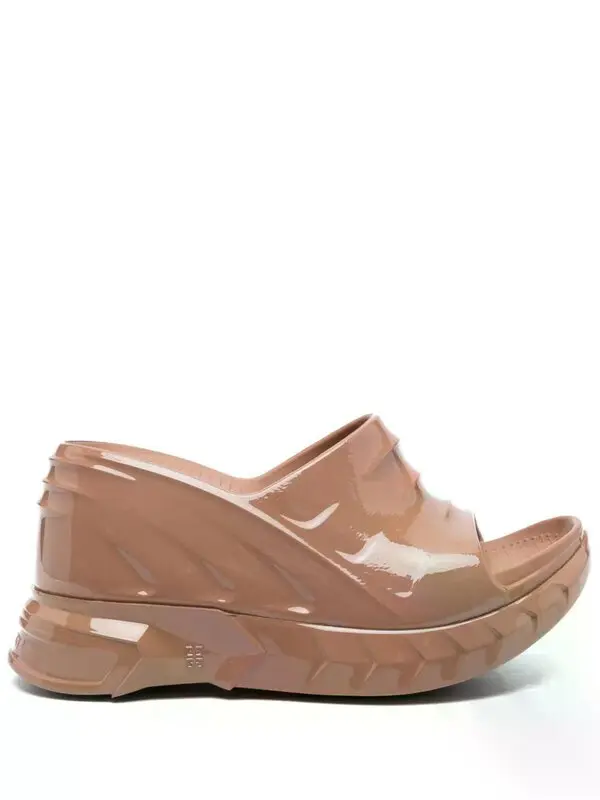 Givenchy Marshmallow 100mm Wedge Sandals