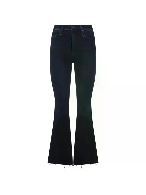 MOTHER Frayed-hem Jeans - Blue