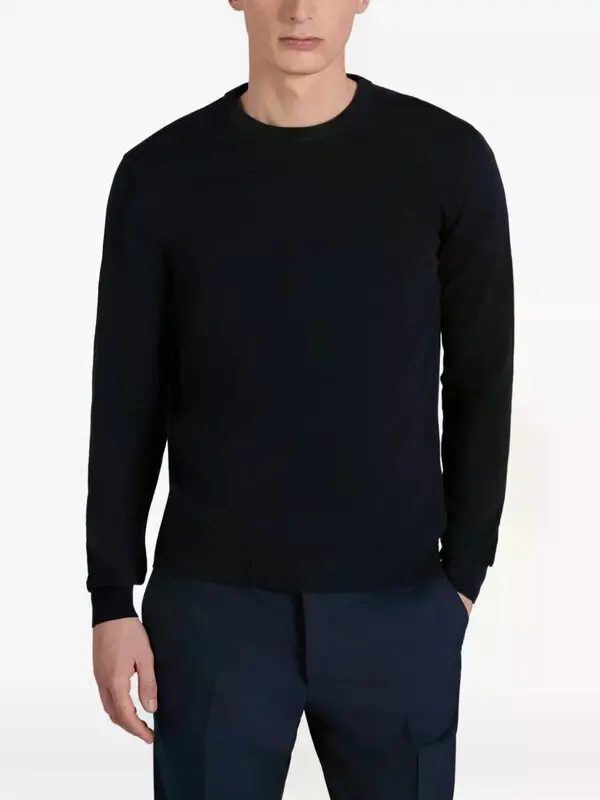 ZANONE Ribbed Crew-neck Sweater