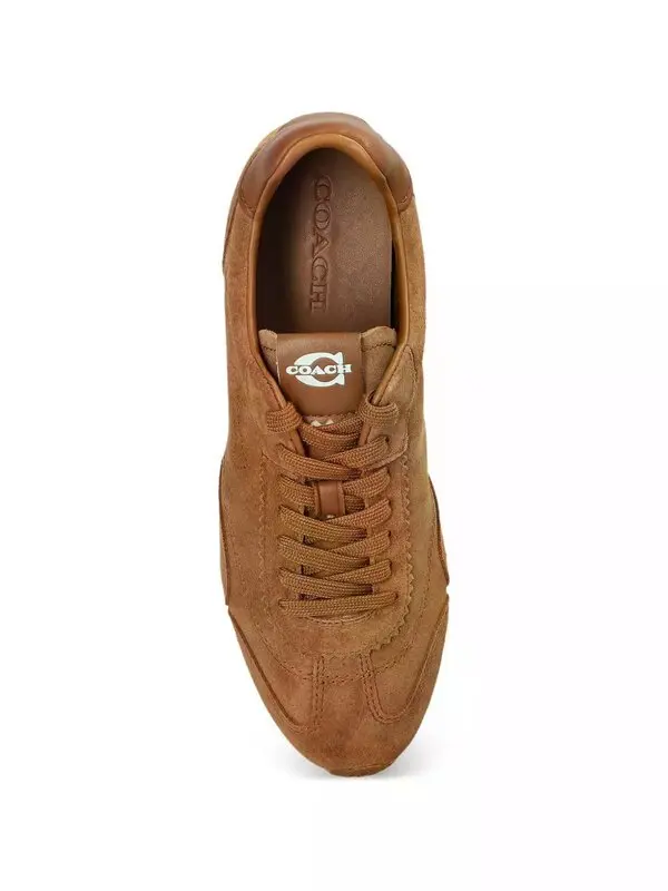 COACH Lace-up Suede Sneakers