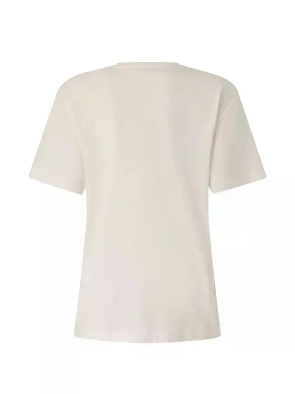 Pinko Jewel Embellished Cotton T-shirt