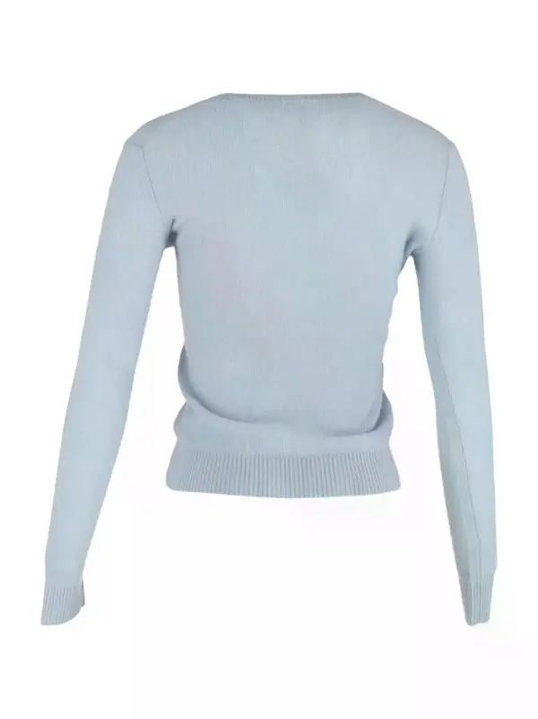 Theory V-neck Knitted Sweater