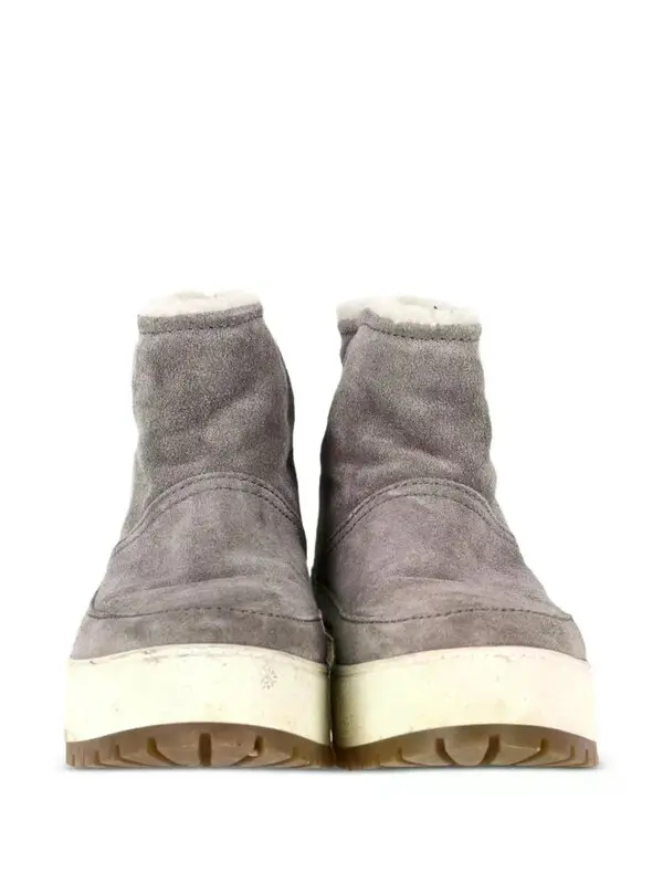 Prada Suede Ankle Boots