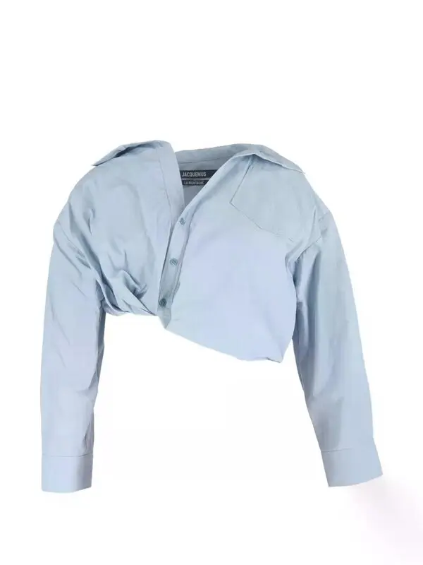 Jacquemus Mejean Cropped Shirt