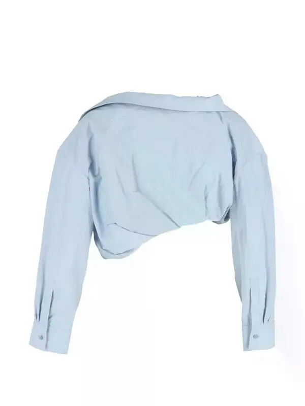 Jacquemus Mejean Cropped Shirt