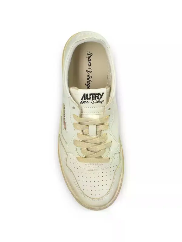 AUTRY Sup Vint Lace-up Sneakers - Neutrals