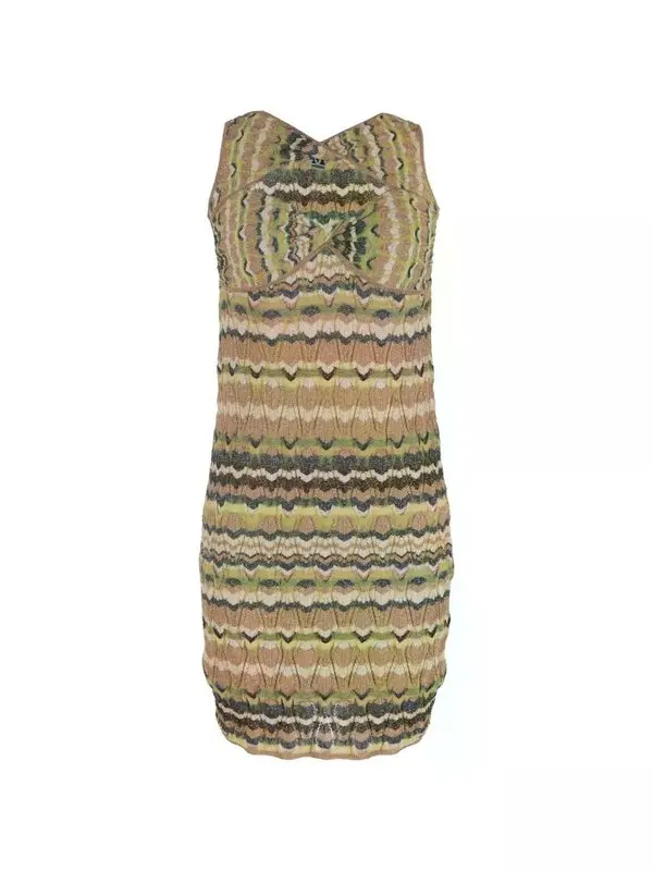 Missoni Cutout Mini Dress - Neutrals