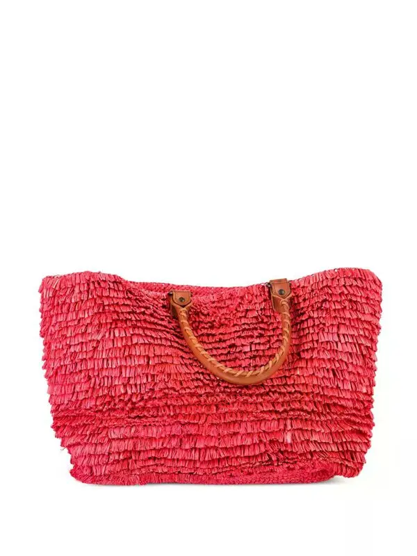 Balenciaga Woven Buckle Tote