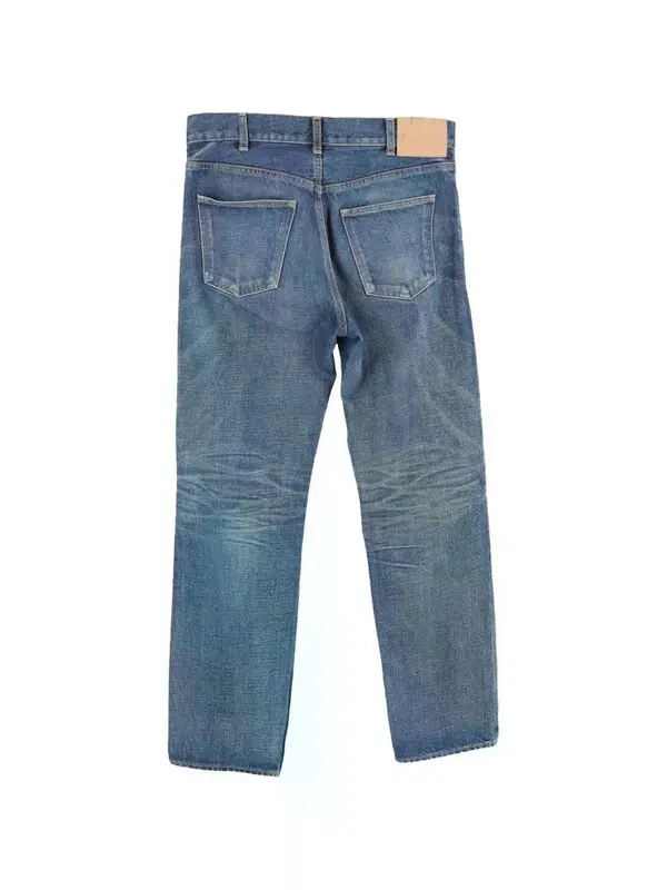 Celine Distressed Five-pocket Jeans