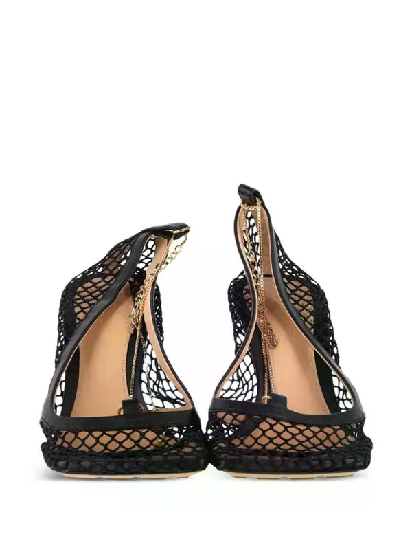 Bottega Veneta Mesh Chain Stiletto Pumps