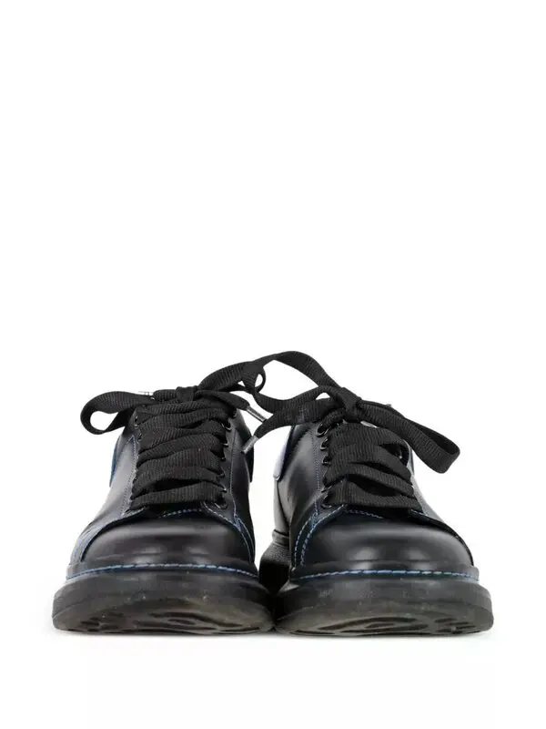 Alexander McQueen Logo-detail Leather Sneakers