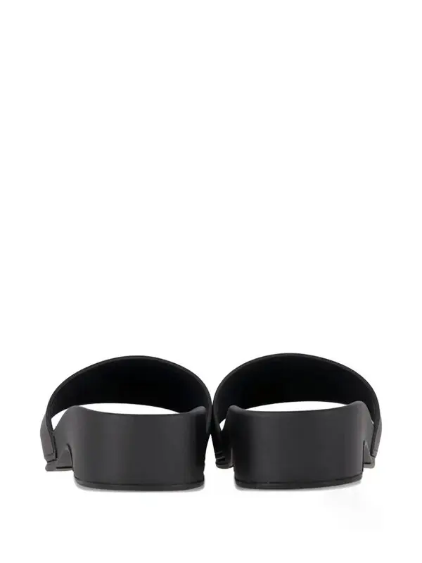 Balenciaga Logo Moulded-footbed Slides