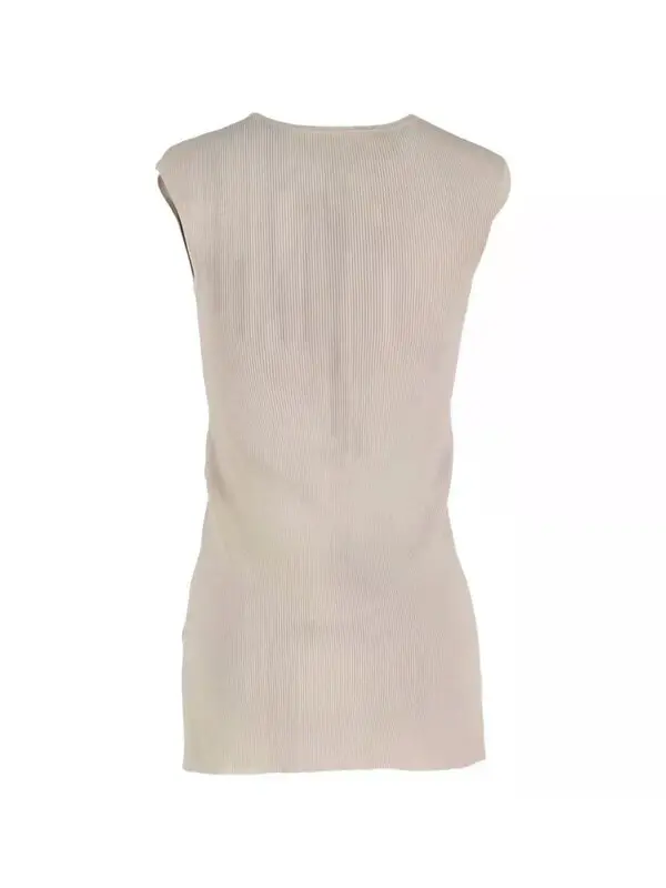 Max Mara Ribbed Slit Tank Top