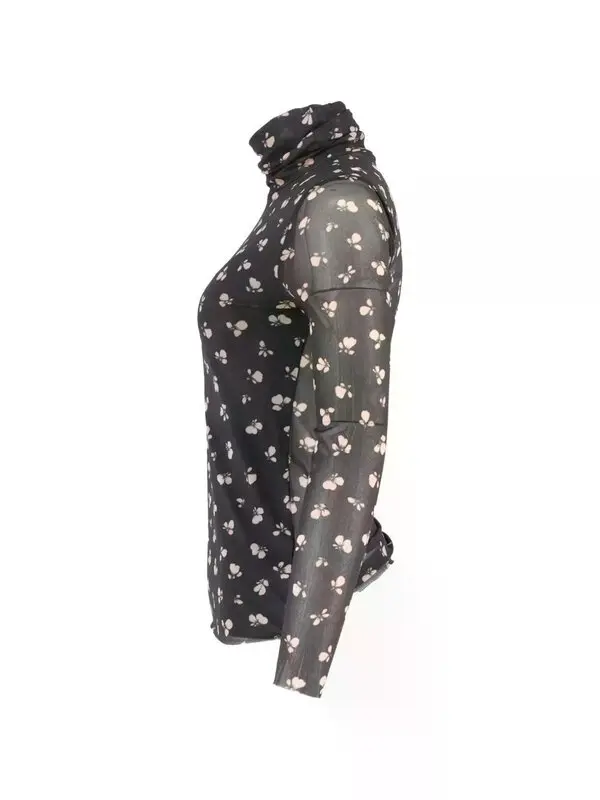 GANNI Floral-pattern Top