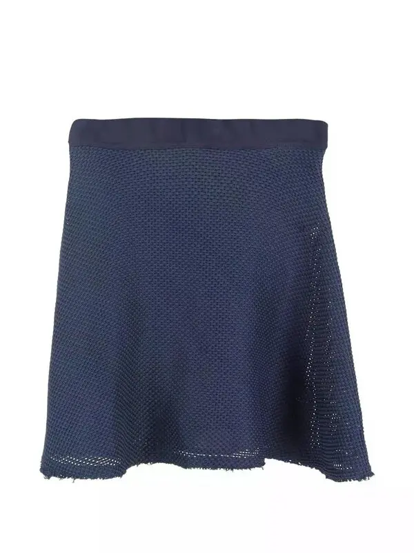Sandro A-line Mini Skirt - Blue