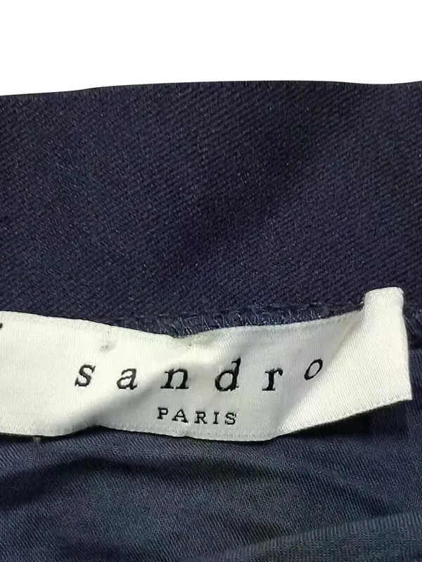 Sandro A-line Mini Skirt - Blue