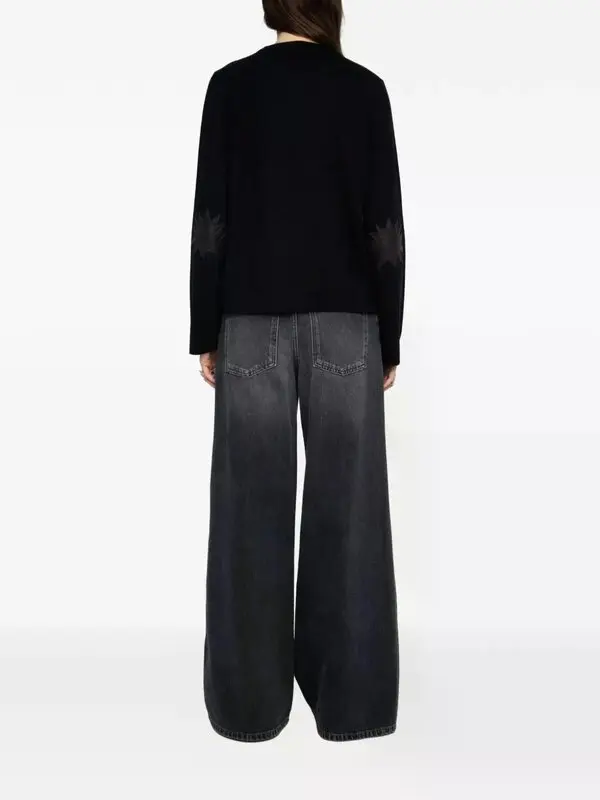 Zadig&Voltaire Star-elbow Sweater - Black