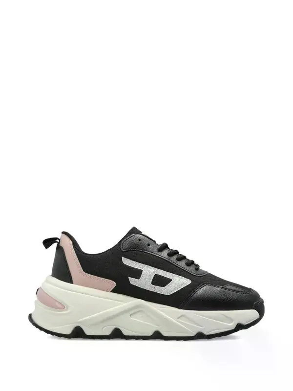 DIESEL® S-savannah Logo Appliqué Sneakers - Black