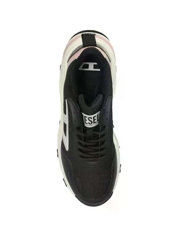 DIESEL® S-savannah Logo Appliqué Sneakers - Black