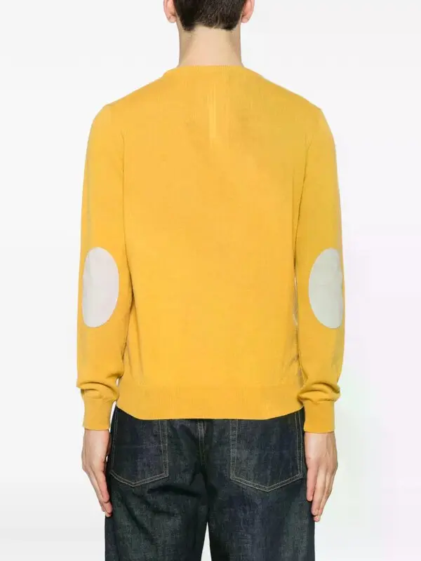 KANGRA Crew Neck Sweater - Yellow