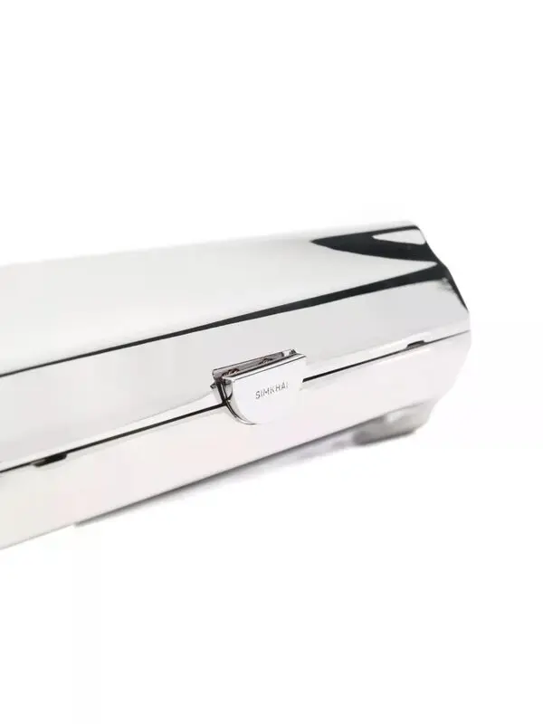 Simkhai Ripple Clutch - Silver