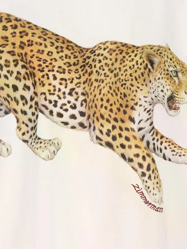 Zimmermann Leopard-print T-shirt