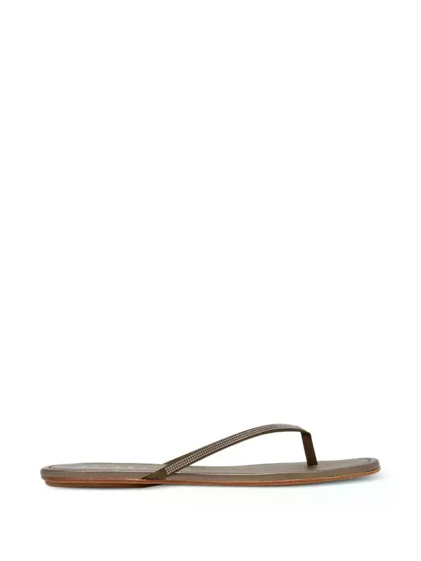 PEDRO GARCIA Panabel Rhinestone Flip Flop
