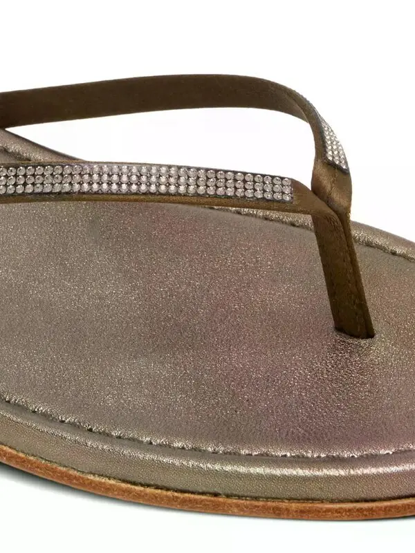 PEDRO GARCIA Panabel Rhinestone Flip Flop
