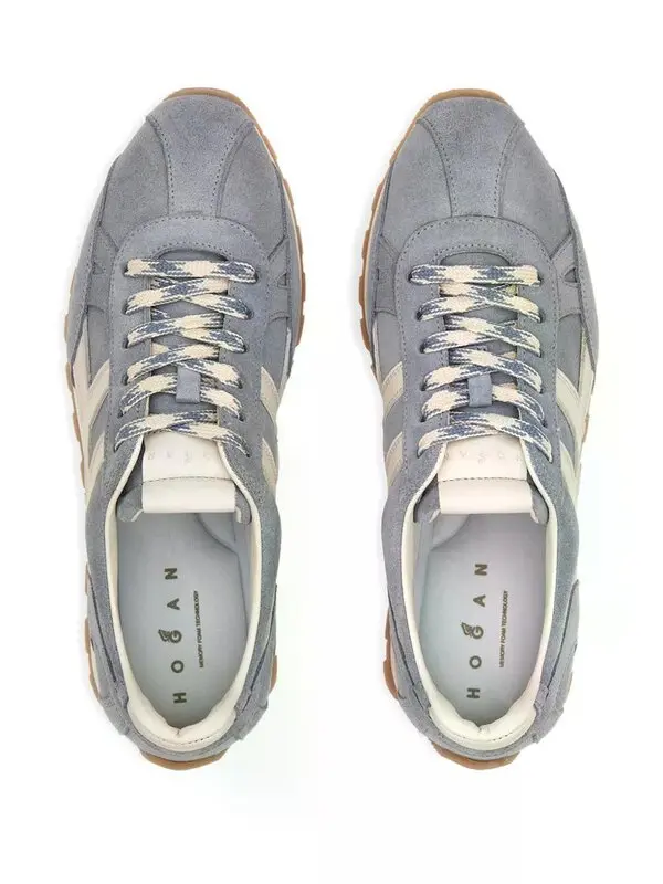 Hogan H671 Suede Sneakers - Grey