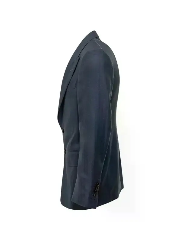 TOM FORD Single-breasted Blazer - Blue