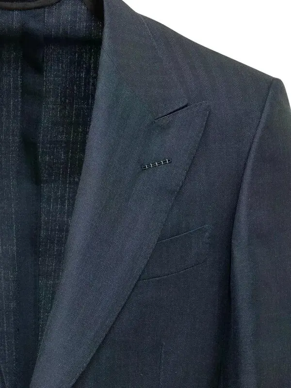 TOM FORD Single-breasted Blazer - Blue