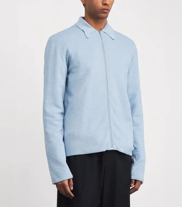 JIL SANDER Cotton Zip-up Sweatshirt