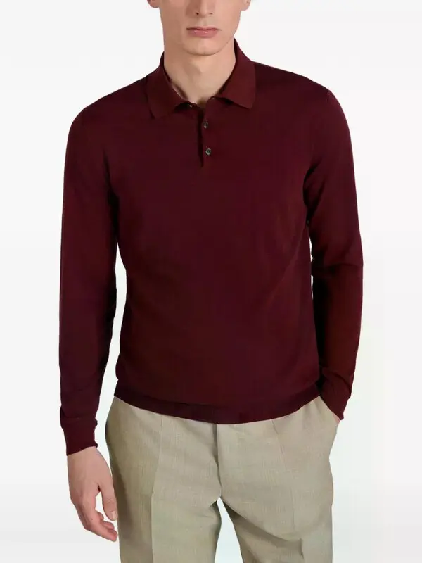ZANONE Buttoned Polo Shirt
