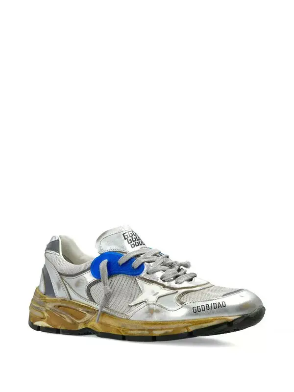 GOLDEN GOOSE Dad-star Sneakers - Silver