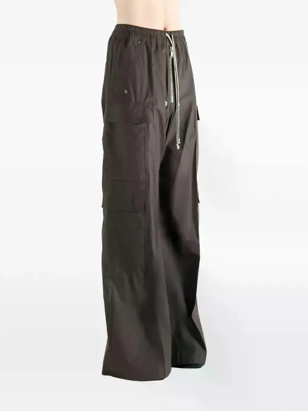 Rick Owens Cargo Drawstring-waist Trousers
