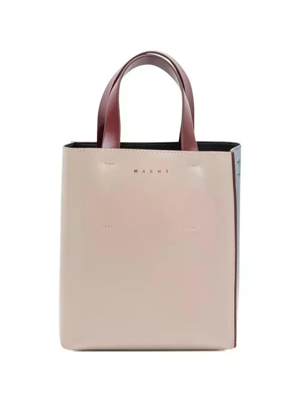 Marni Mini Museo Tote Bag - Neutrals