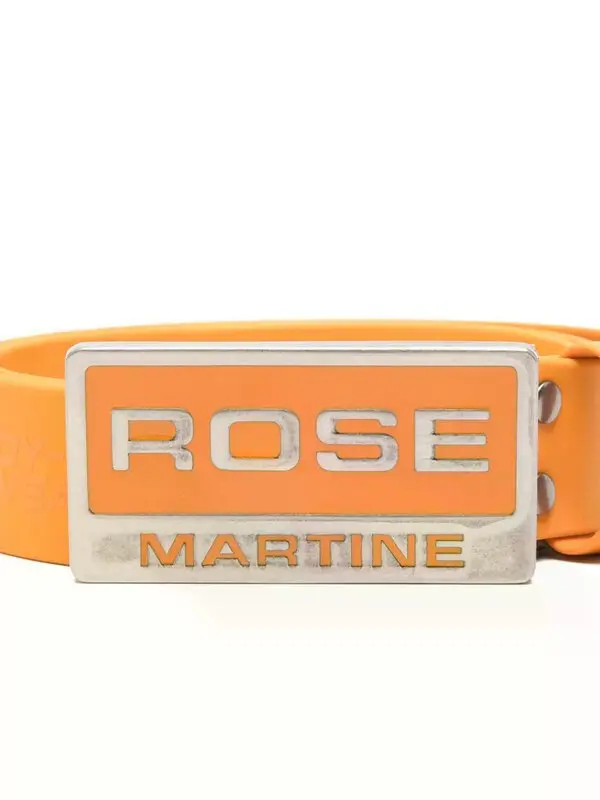 Martine Rose Logo Buckle Belt
