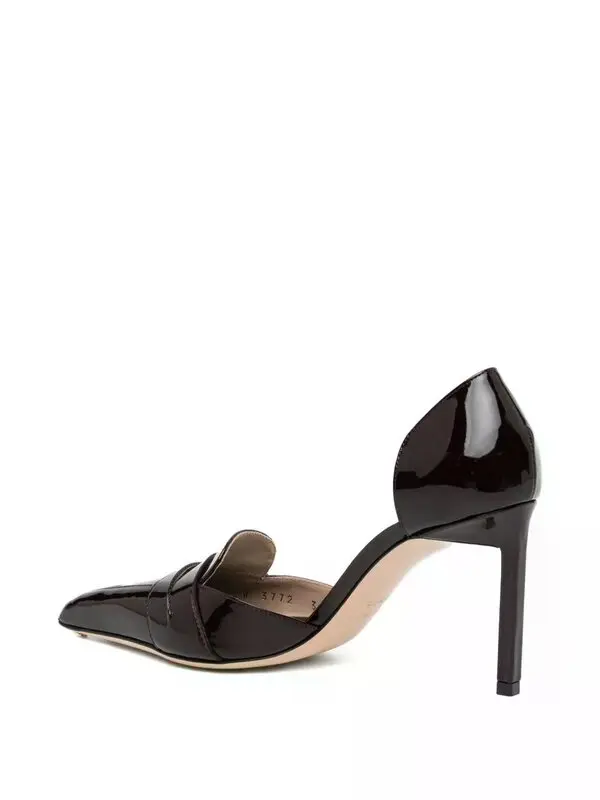 TOM FORD 90mm Leather Pumps - Brown