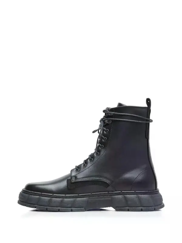 VIRON Patch Lace-up Boots