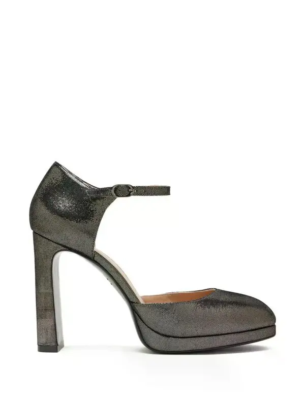 STUART WEITZMAN Platform Buckle Sandals - Grey