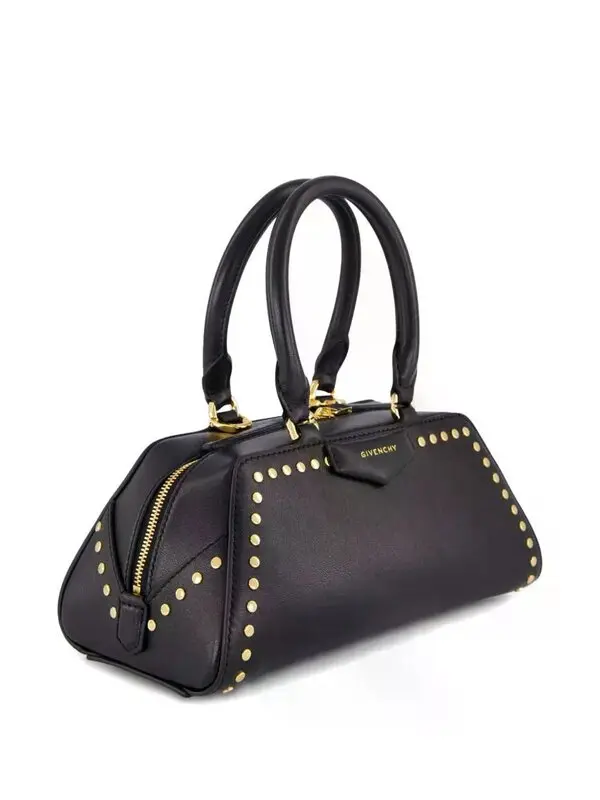 Givenchy Studded Top-handle Leather Shoulder Bag