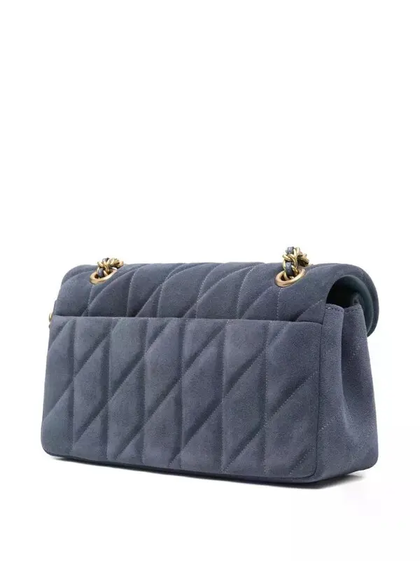 COACH Quilted C Shoulder Bag - Blue