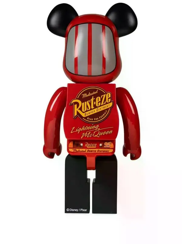 MEDICOM TOY X Disney Pixar Lightning Mcqueen Be@rbrick Figure