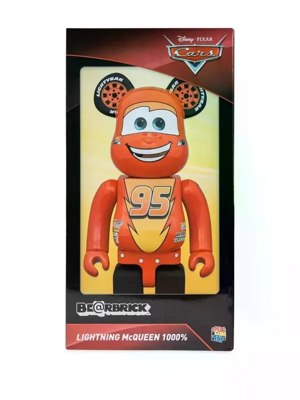 MEDICOM TOY X Disney Pixar Lightning Mcqueen Be@rbrick Figure