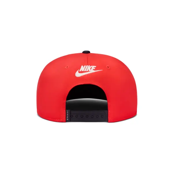 JORDAN Essentials Pro Structured Flat Bill Cap - Red