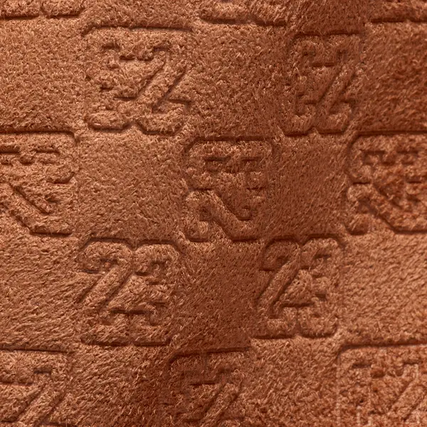 JORDAN Suede Monogram Duffle - Brown