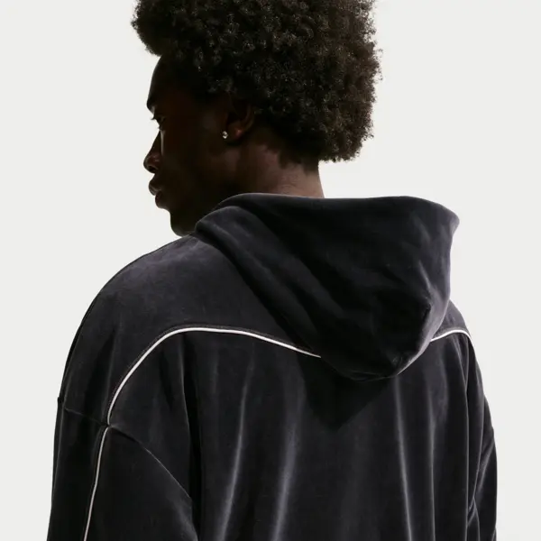 Nike Lebron Velour Full-zip Basketball Hoodie