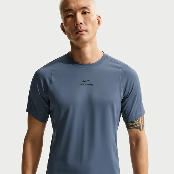 Nike Pro Training Dri-fit Short-sleeve Top - Blue