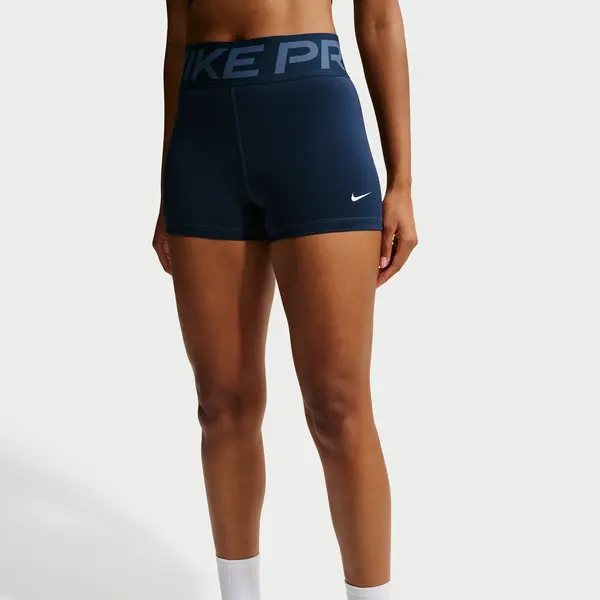 Nike Pro Sculpt High-waisted 3" Biker Shorts - Blue